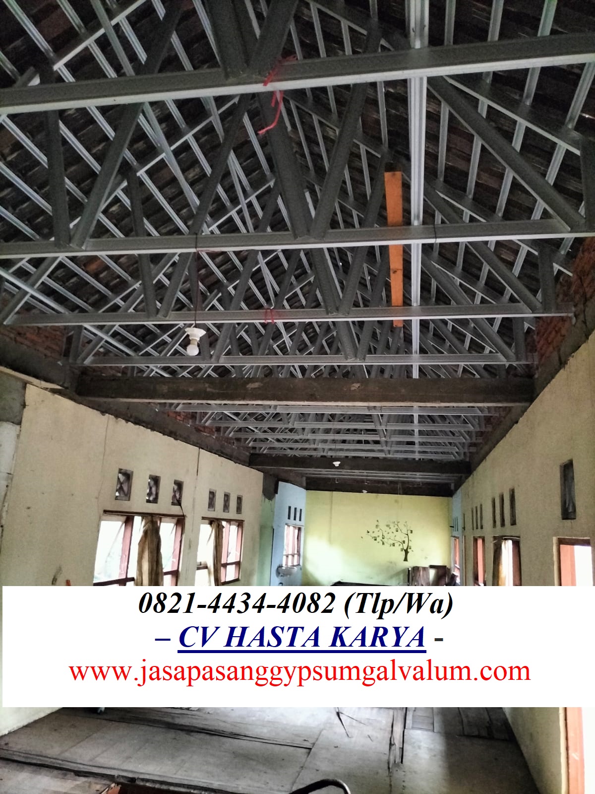 Harga terpasang atap baja ringan surabaya - CV.Hasta Karya