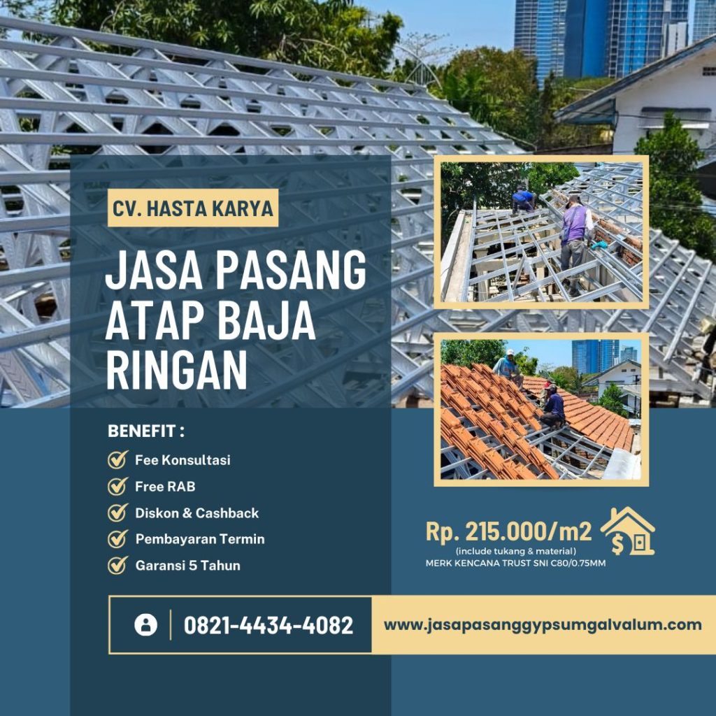 Atap Galvalum Kencana Surabaya - CV.Hasta Karya